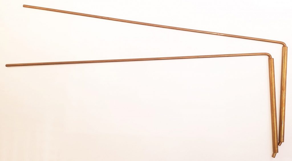 Brass Dowsing Divining Rods - Awakening Lotus