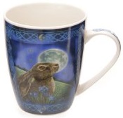 Mug - Moongazing Hare by Lisa Parker - Awakening Lotus