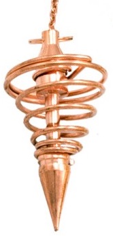 Metal Pendulums - Spiral Point - Copper - Awakening Lotus